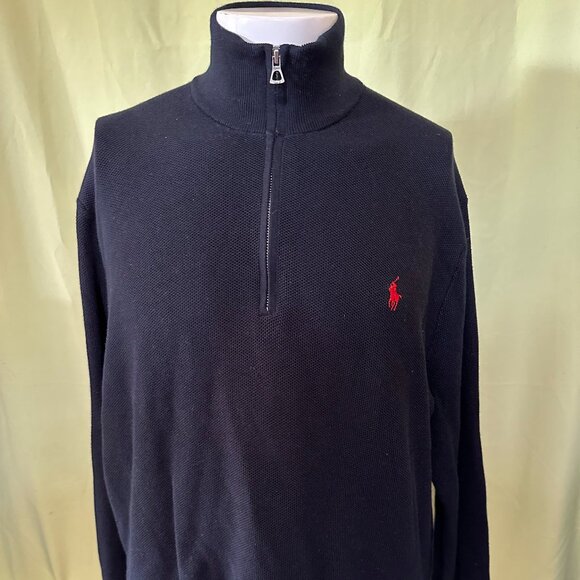 Ralph Lauren | Sweaters | Polo Ralph Lauren Pima Cotton Mens Black 4 ...